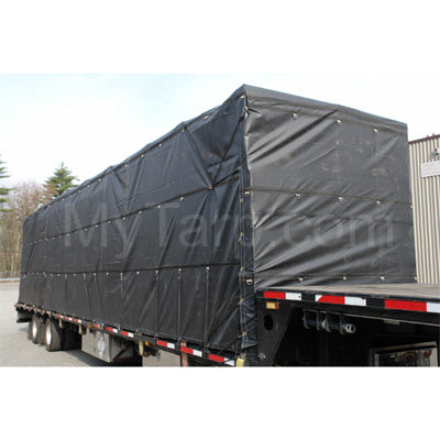 4 ft Drop Tarps - 4' Drop Flatbed Trailer Tarps – MyTarp.com