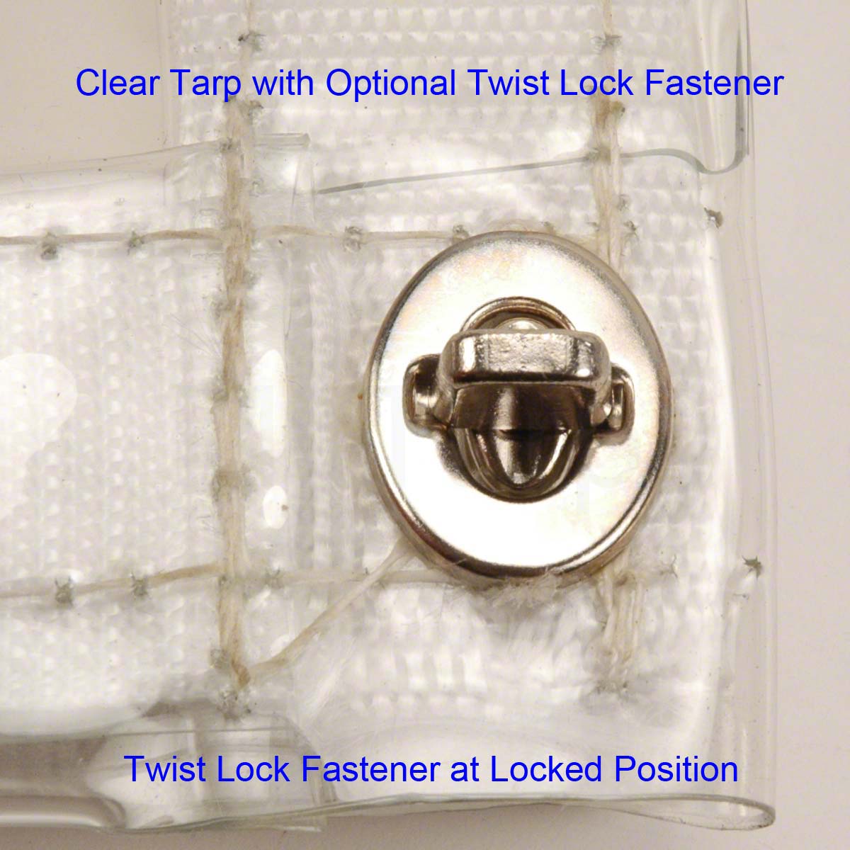 Twist Lock Fastener - Single Scew Mount - Double Stud - 10-Pack | MyTarp