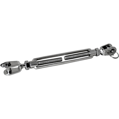 Coolaroo Stainless Steel European Style Jaw and Jaw Turnbuckle 8 mm 47 ...