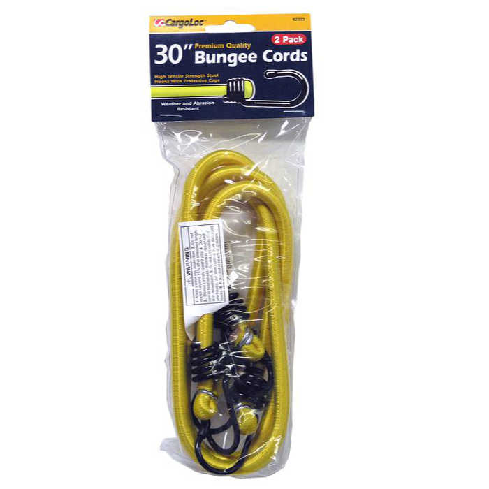CargoLoc 30" Bungee Cords - Yellow Color - 2 Pack – MyTarp.com