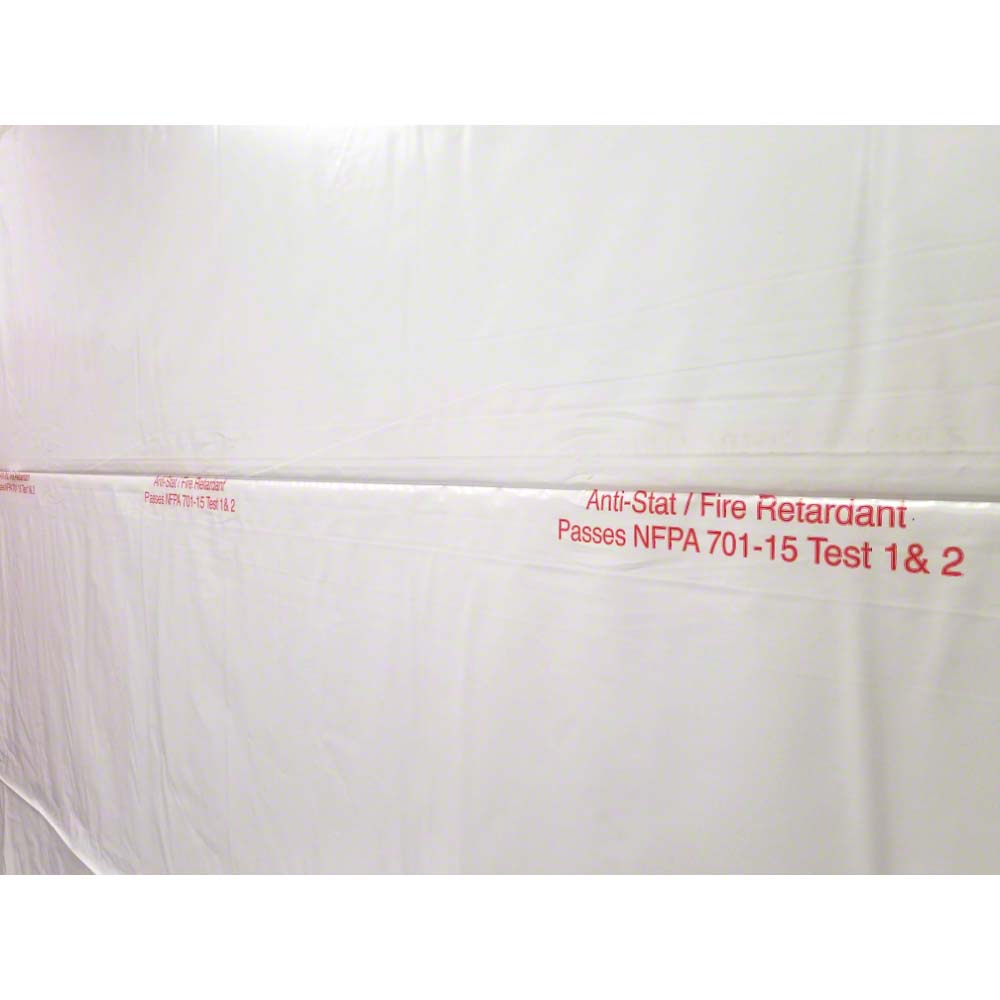 Anti-Static Plastic Sheeting - Fire Flame Retardant 6 MIL 20 x 100 ...